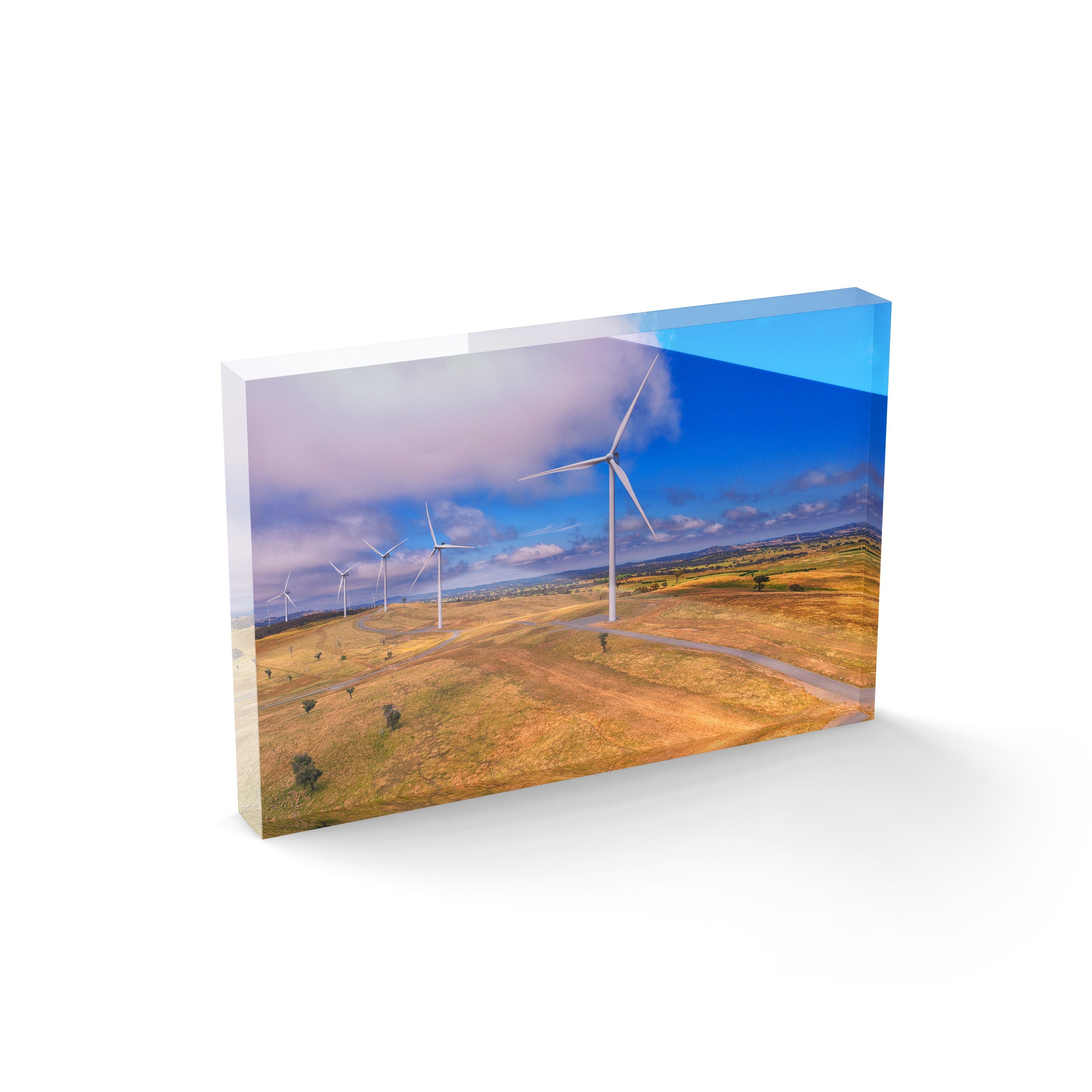 Cullerin Range Wind Farm #3 - Acrylic ICE Block – one20above