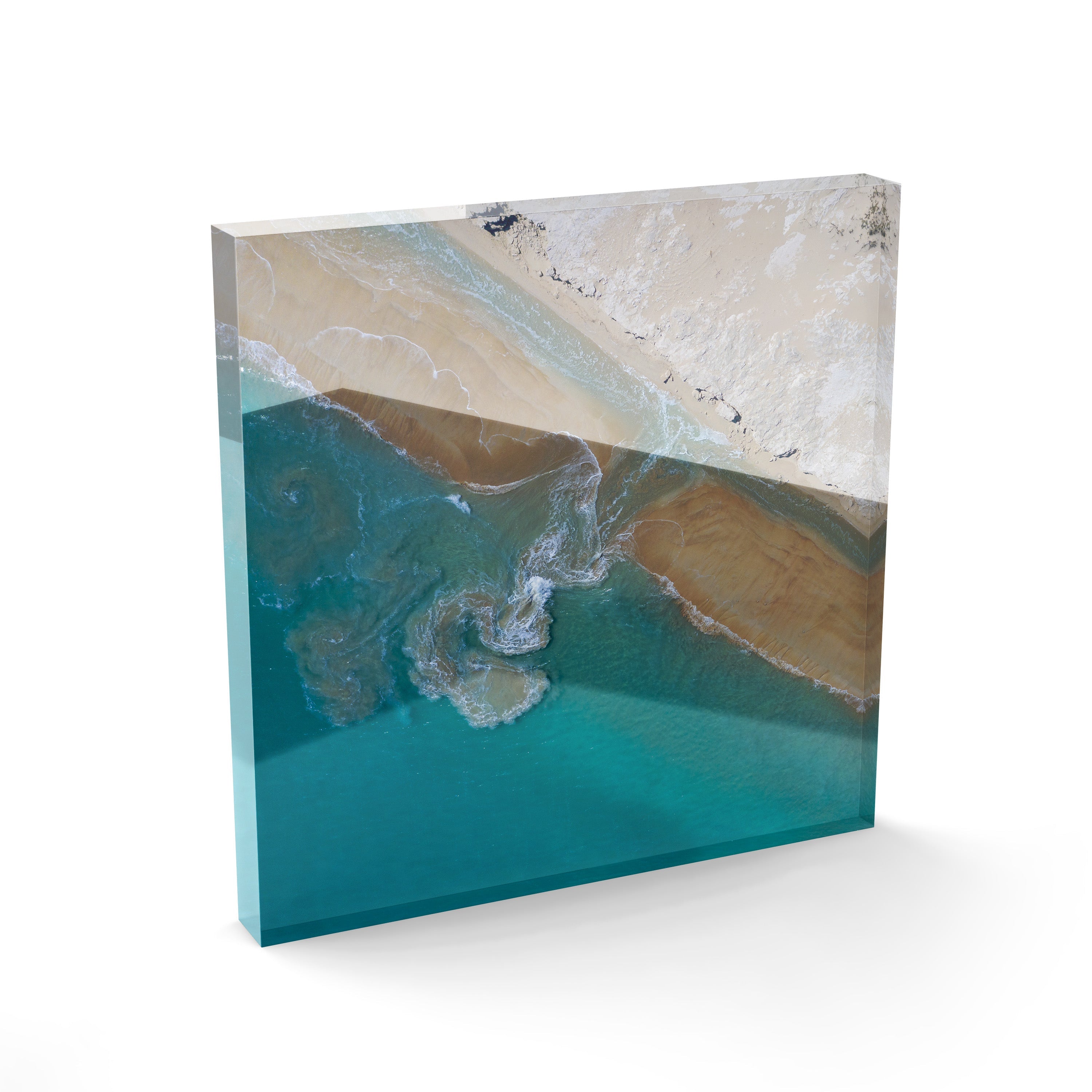 Coconut Well Patterns - Square Acrylic ICE Block – one20above