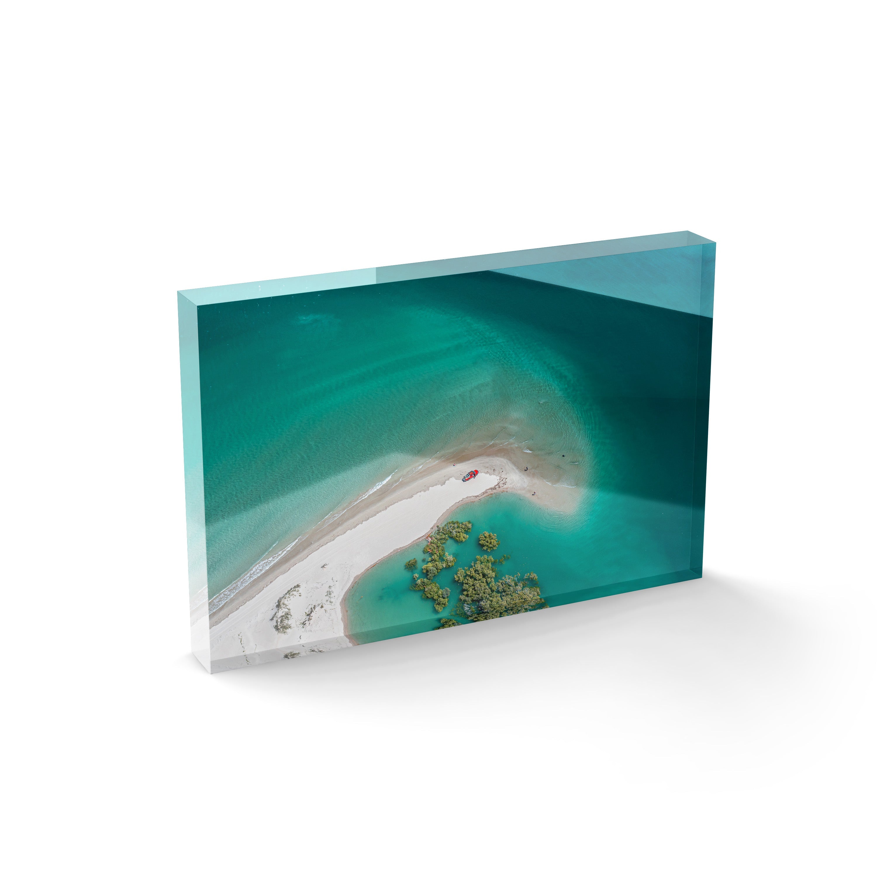 Barred Creek Sandbar - Acrylic ICE Block – one20above
