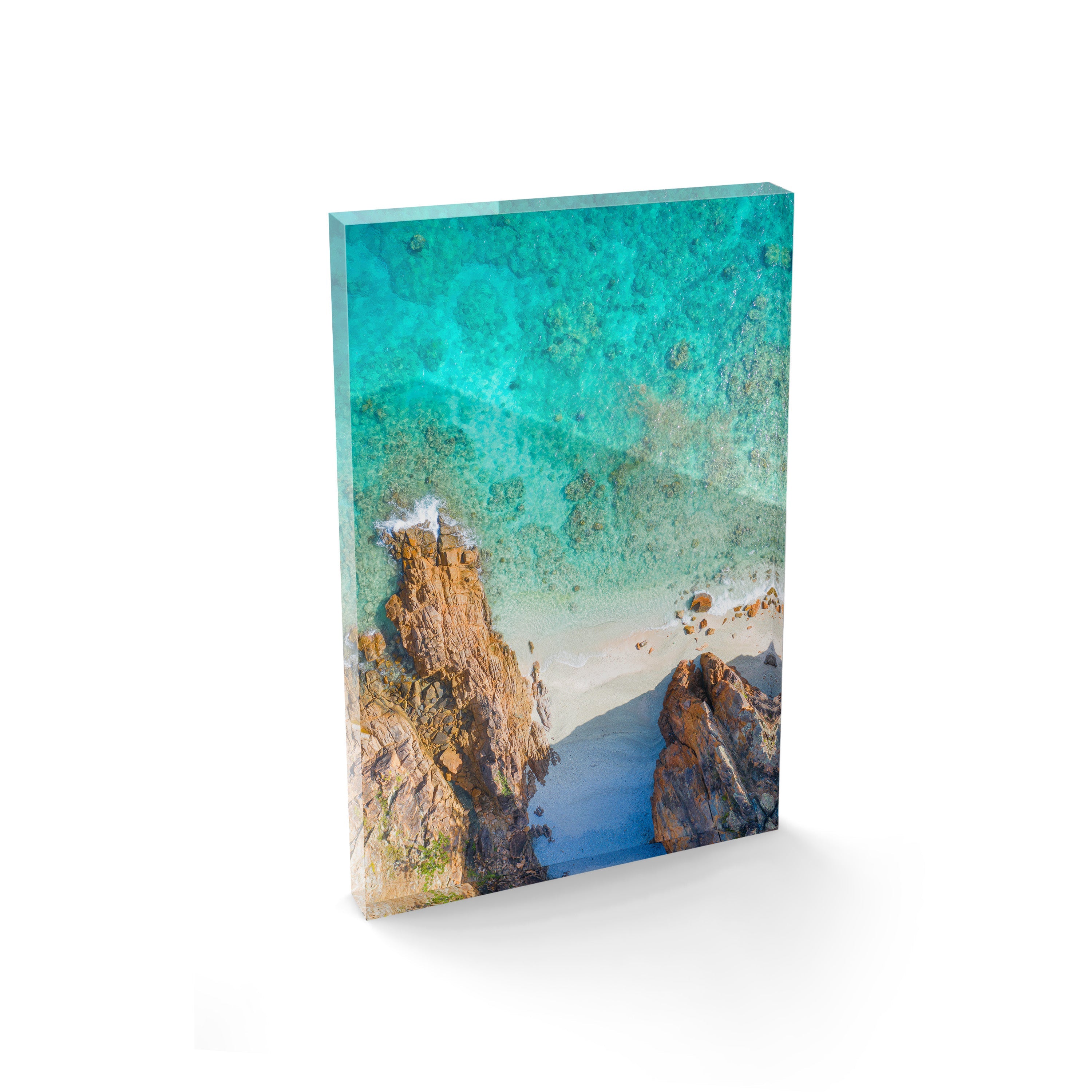 Dolphin Point Ocean Beach - Acrylic ICE Block – one20above
