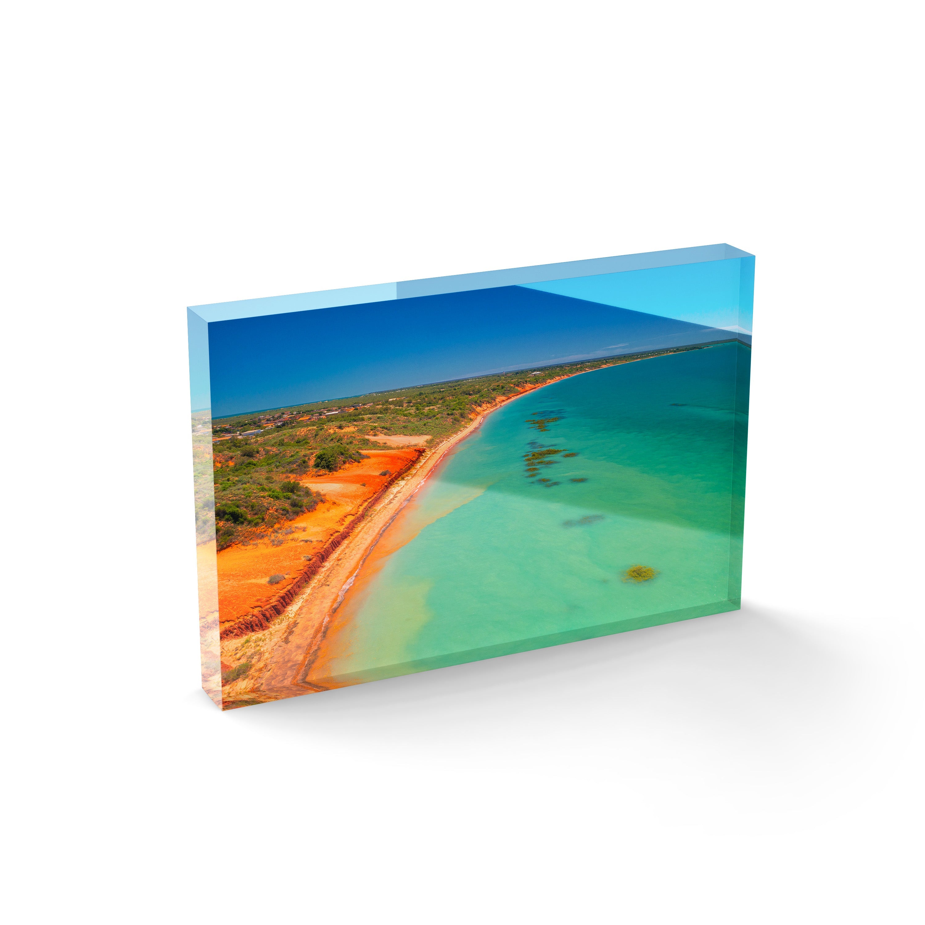 Roebuck Bay Broome - Acrylic ICE Block – one20above